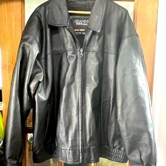 Gianni Ferrara | Jackets & Coats | Vintage 98s1990s Leather Gianni ...